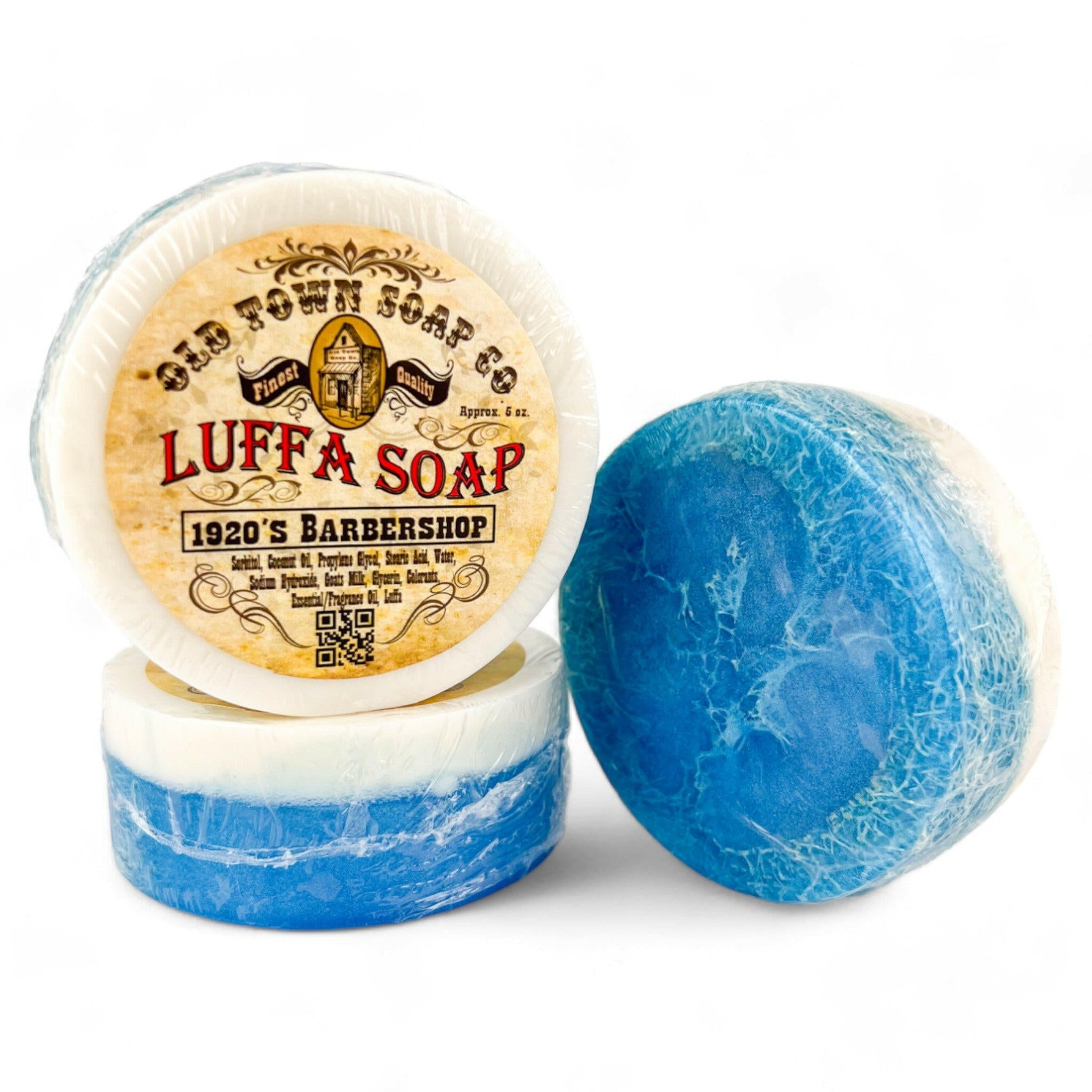 1920's Barbershop -Luffa Soap
