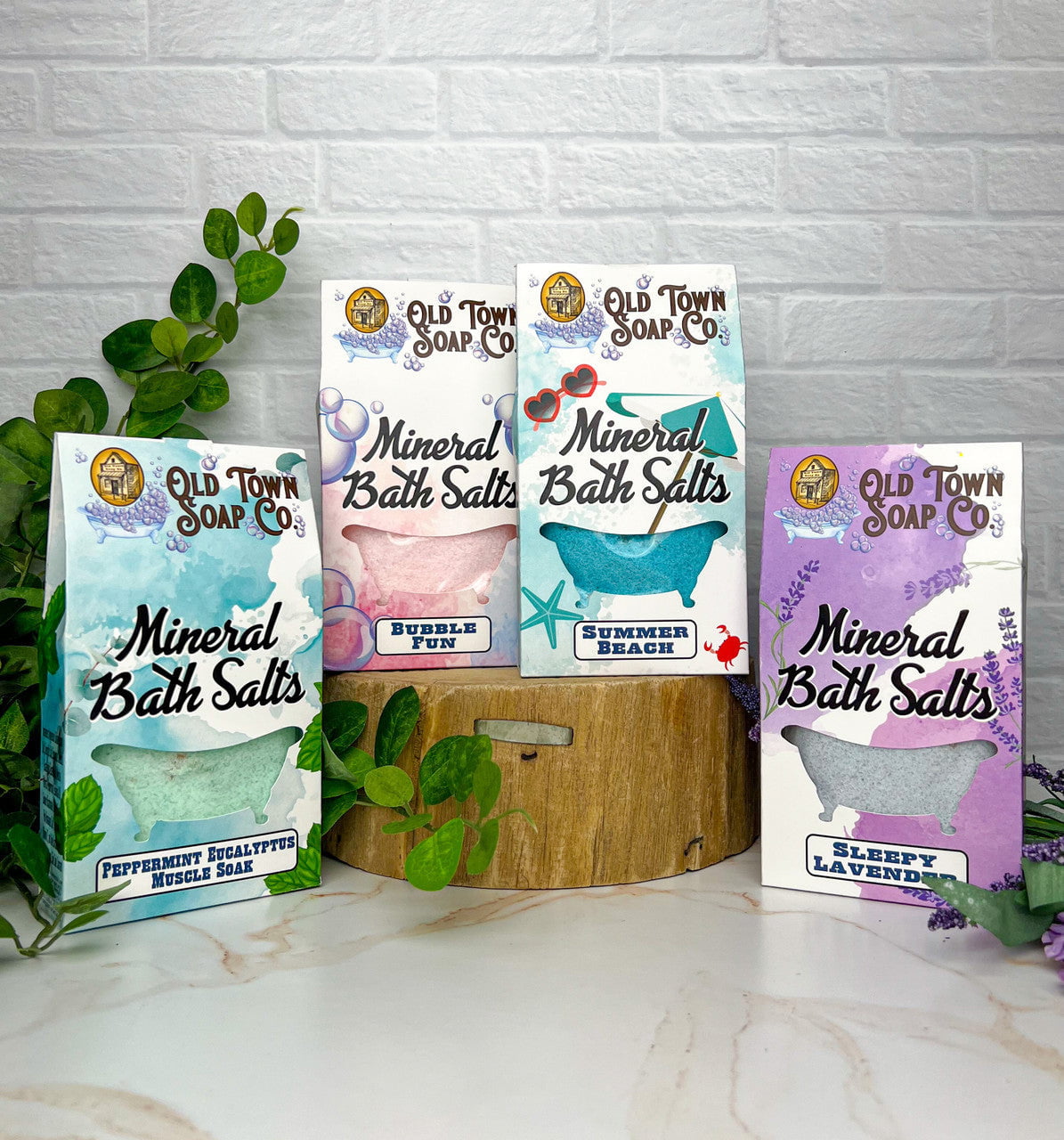 Peppermint Eucalyptus Muscle Soak Bath Salts